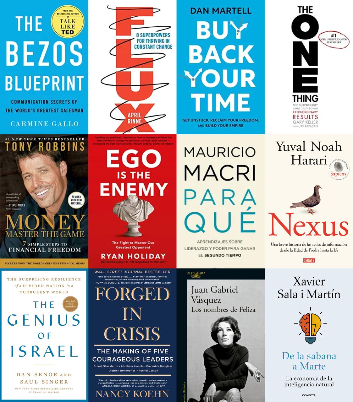 12 libros recomendados del 2025 | HiCue Speakers